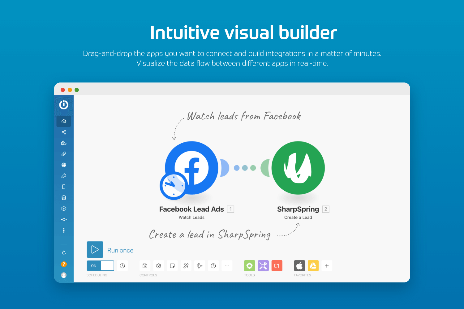 Integromat - SharpSpring 技术合作伙伴 | 应用市场